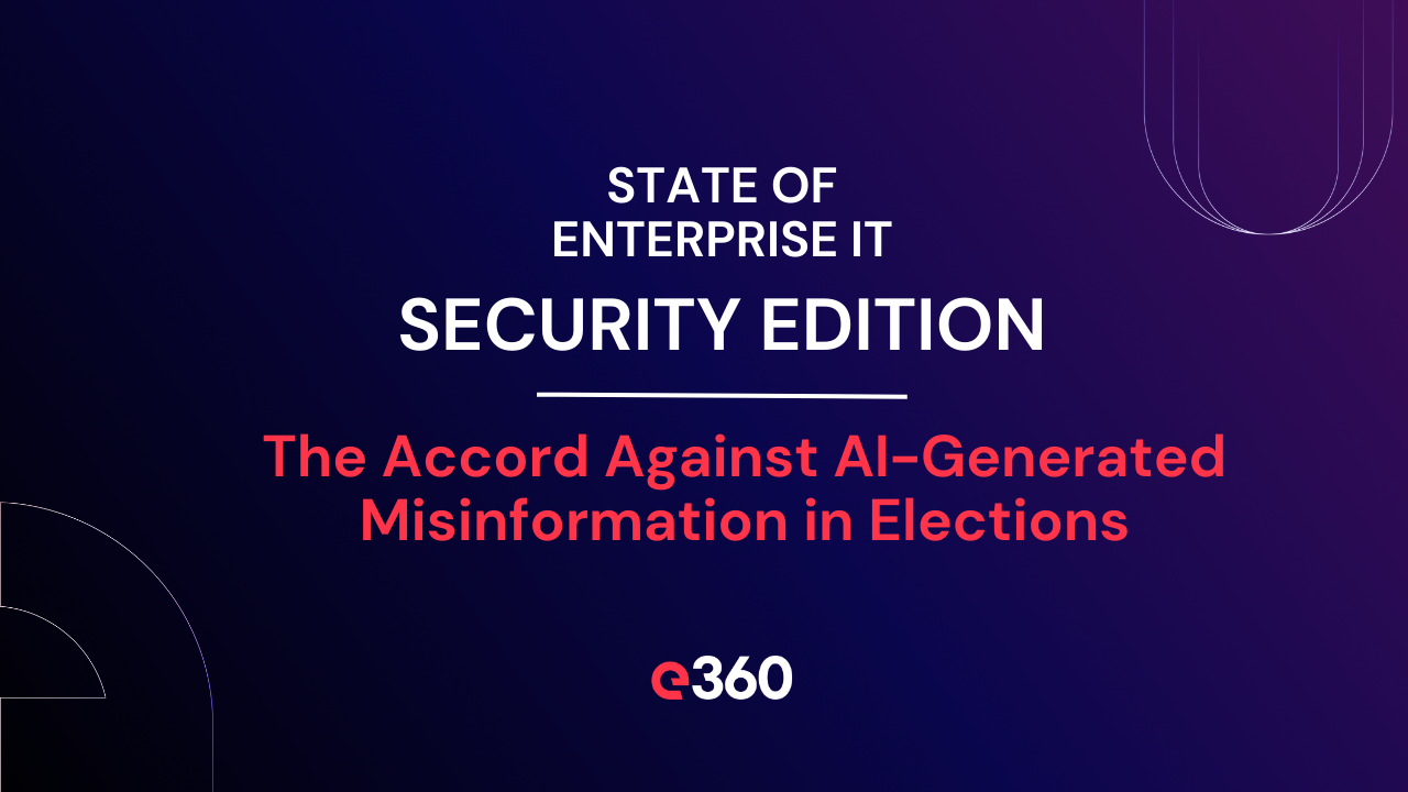 The Accord Against Ai Generated Misinformation In Elections